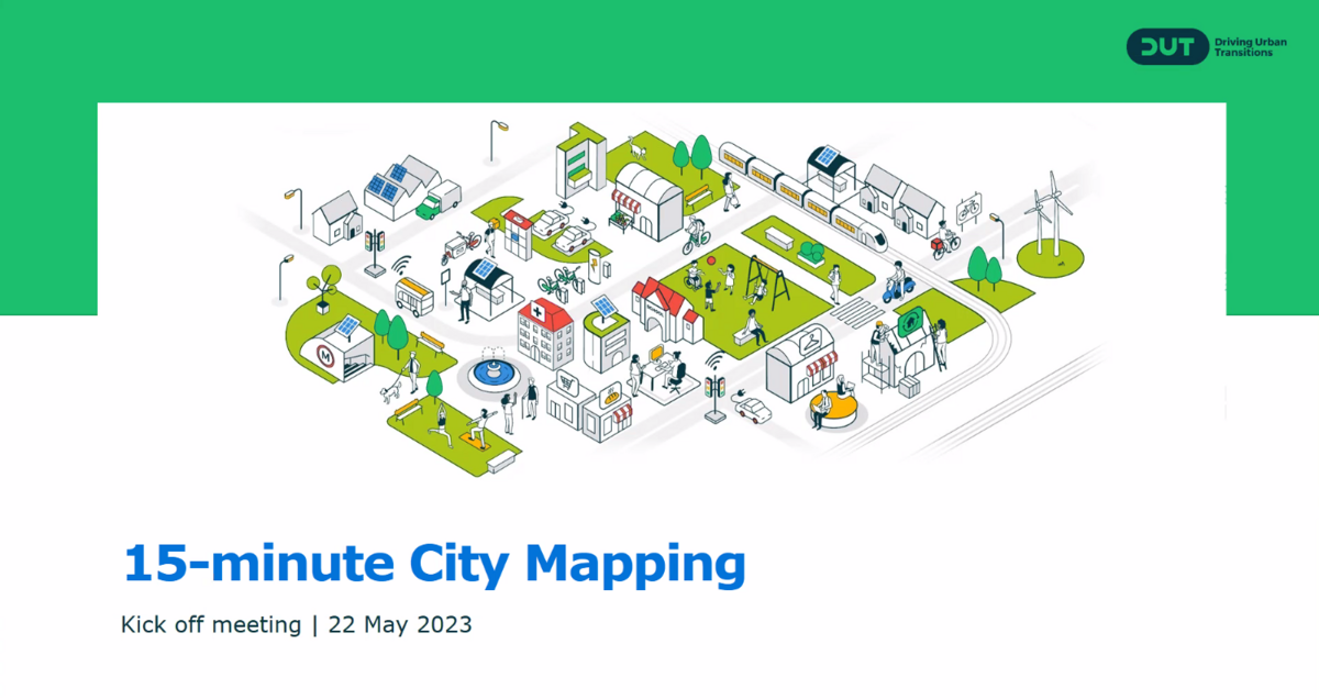 New project kicked-off: 15 minute-city mapping - Chair of Urban ...