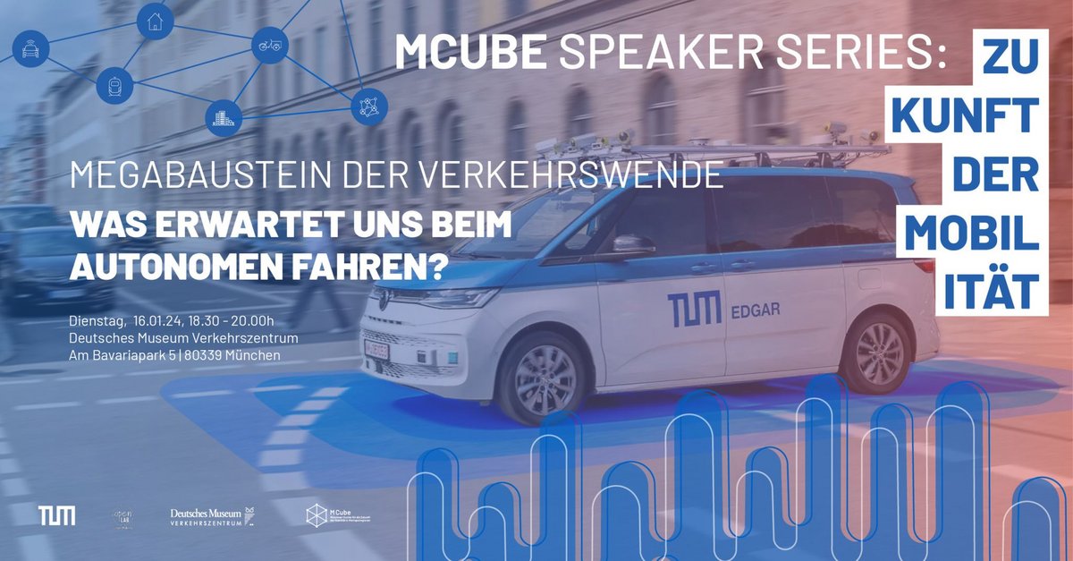 MCube Speaker Series "Future of mobility": Autonomous driving ...